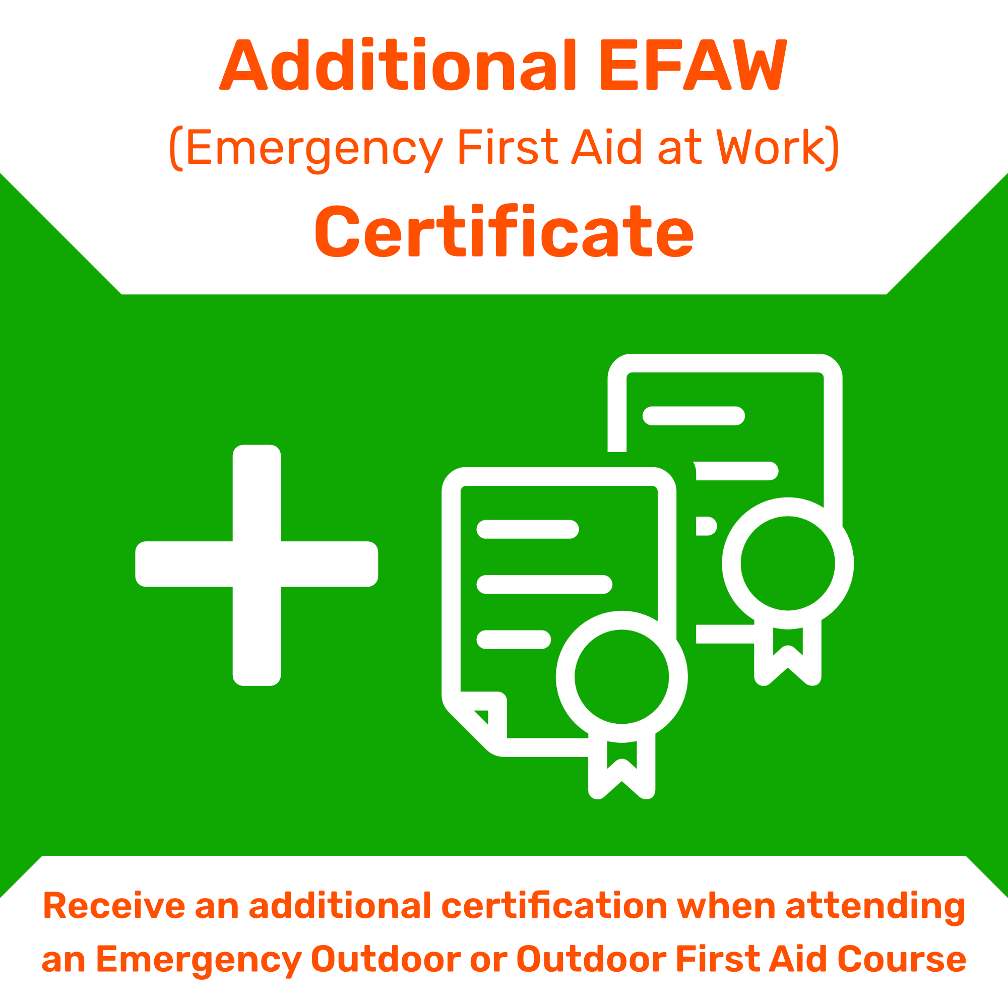 EFAW Certificate Add-on - World Class Training